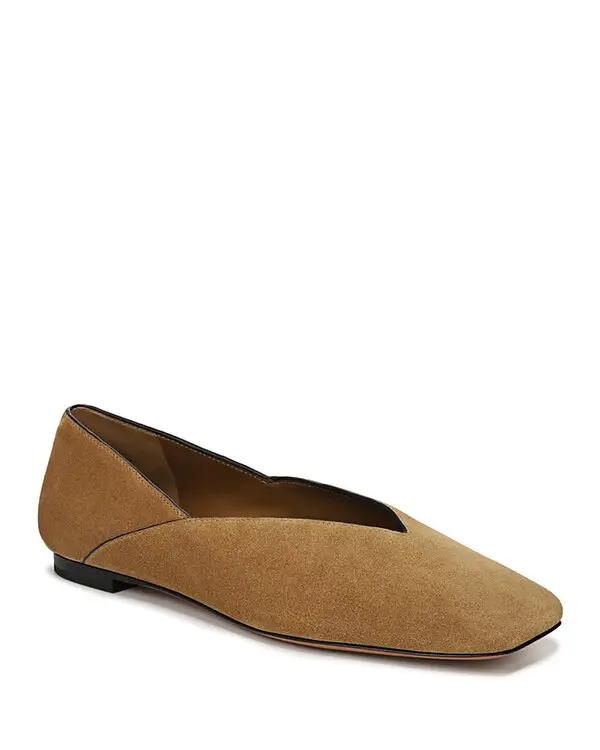 Vince Carmen Flats - Honey Brown