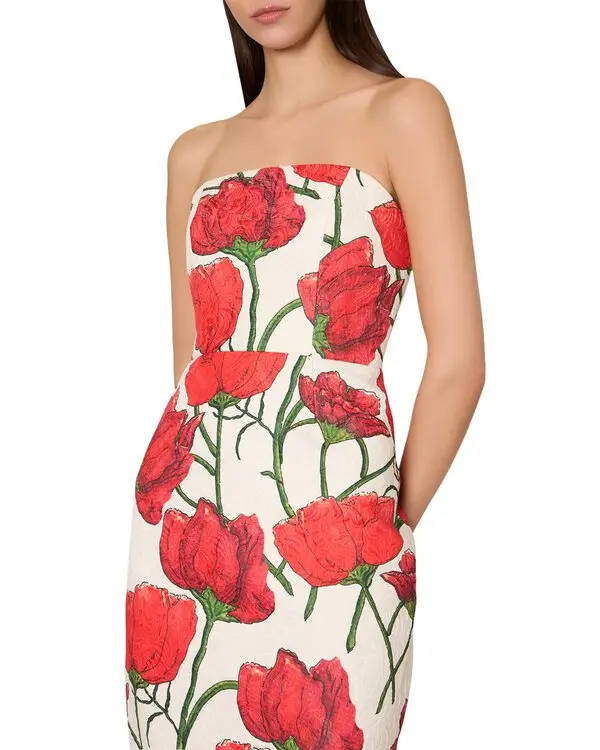 MILLY Peony Orion Jacquard Dress
