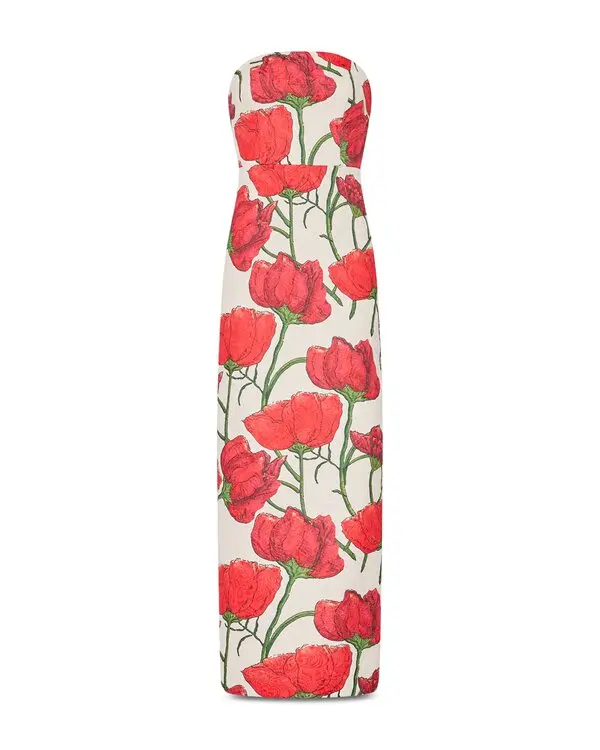 MILLY Peony Orion Jacquard Dress