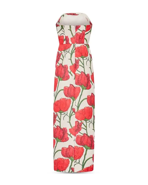 MILLY Peony Orion Jacquard Dress