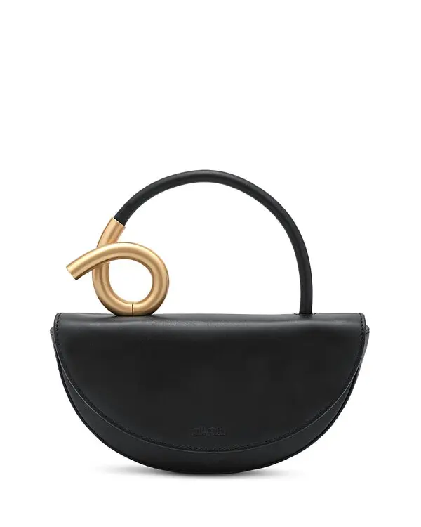 Cult Gaia Azariah Top Handle Bag - Black