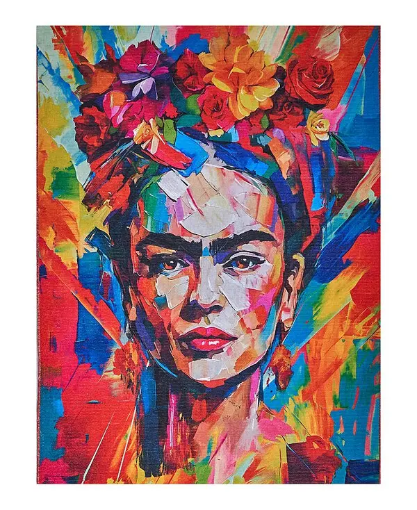 EXQUISITE RUGS Frida 6965 Area Rug, 6' X 9 - Red/multi