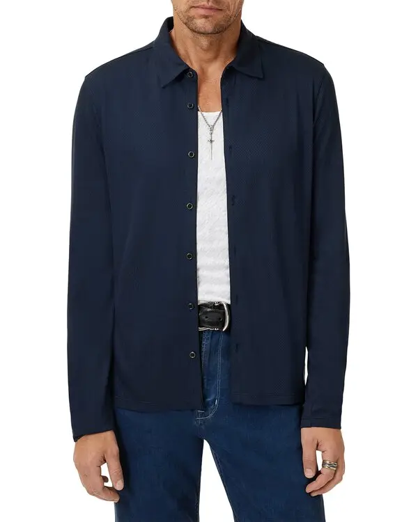 John Varvatos Caserta Regular Fit Button Front Shirt