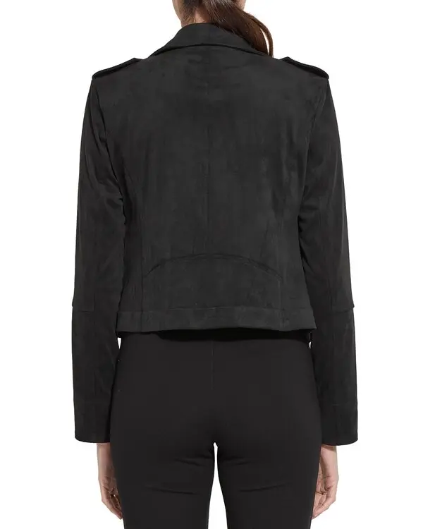 Lyssé Amelia Moto Faux Suede Jacket