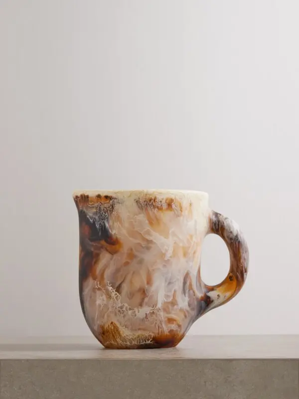 Dinosaur Designs Rock Large 23cm Swirled Resin Jug - Neutrals