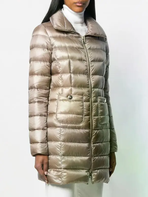 Herno Maria Zipped Jacket - Neutrals