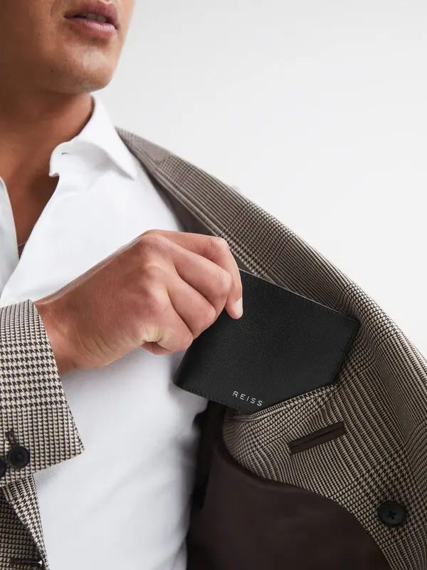 REISS Cabot Leather Wallet
