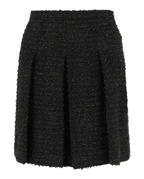 Gucci Tweed Flared Mini Skirt