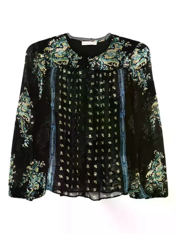 Ulla Johnson Embroidered Blouse