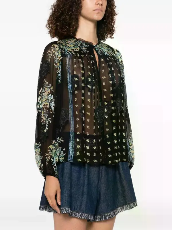 Ulla Johnson Embroidered Blouse