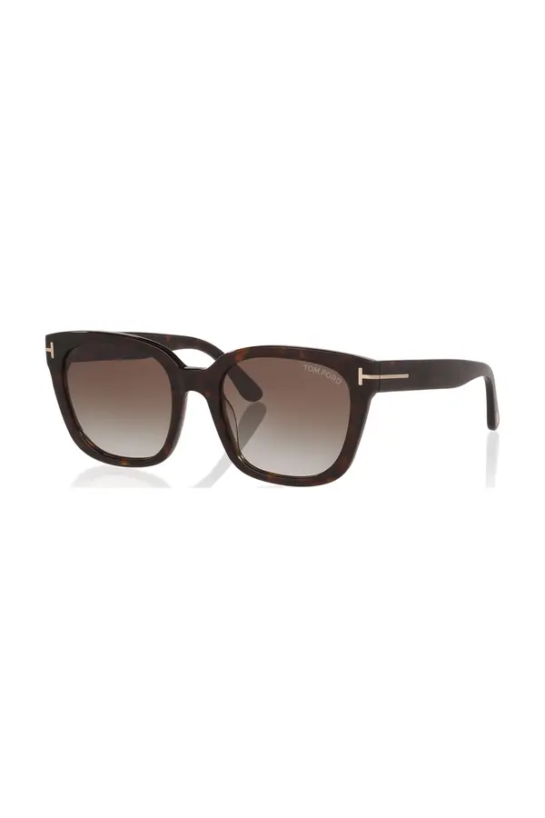 TOM FORD Haylay Square Sunglasses - Grey