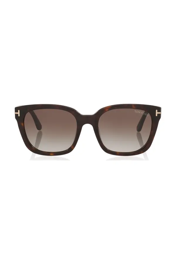TOM FORD Haylay Square Sunglasses - Grey