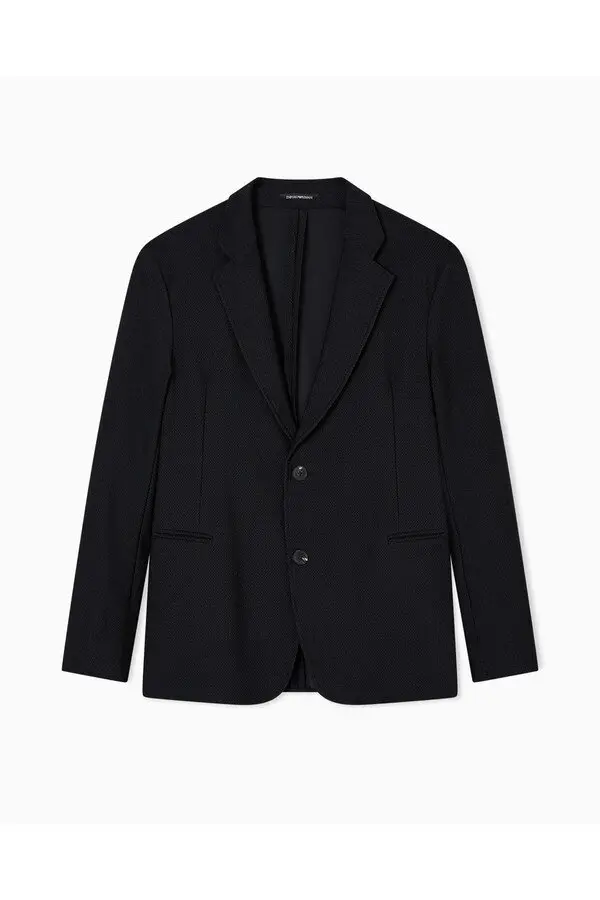 Emporio Armani Technical Jersey Jacket