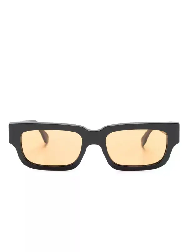 RETROSUPERFUTURE Roma Rectangular-frame Sunglasses - Black