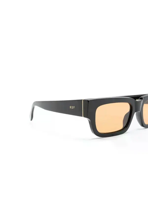 RETROSUPERFUTURE Roma Rectangular-frame Sunglasses - Black