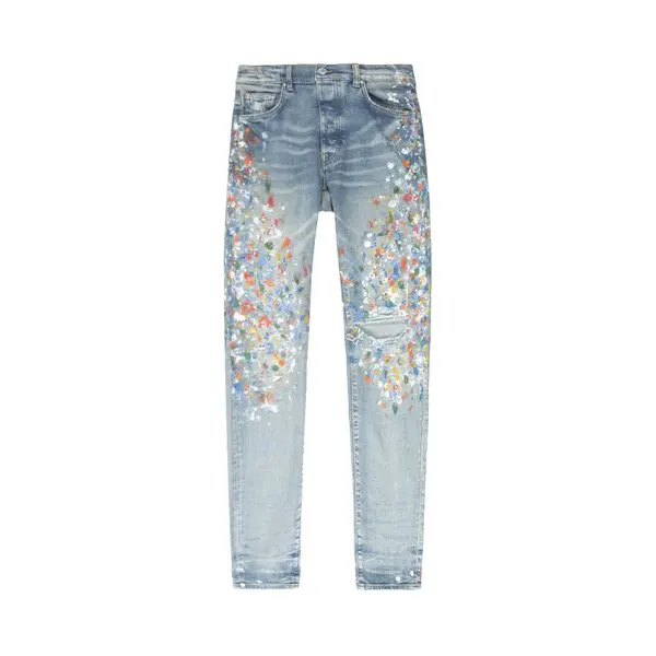 Amiri Skinny Painter Jean - Blue