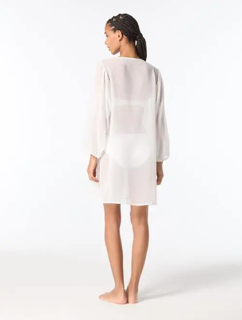 Michael Kors Cover Up Shirt - White