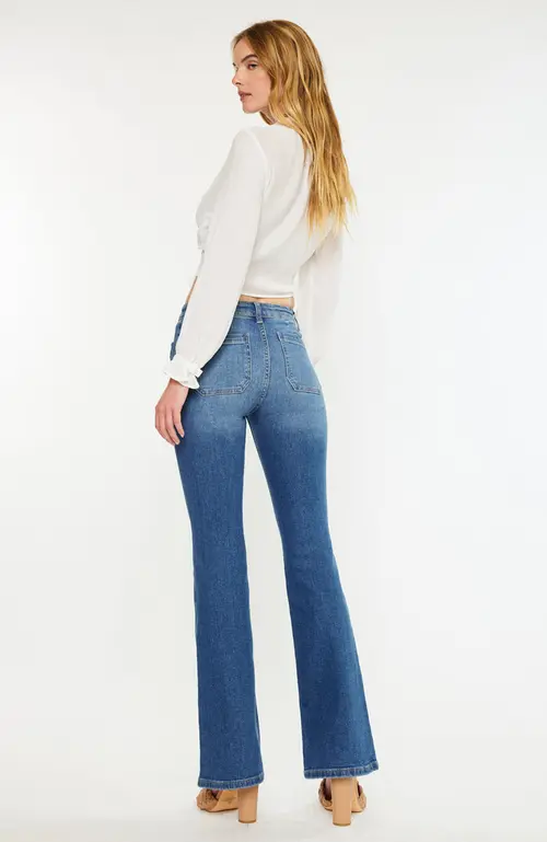 KANCAN Kasey High Rise Flare Jeans