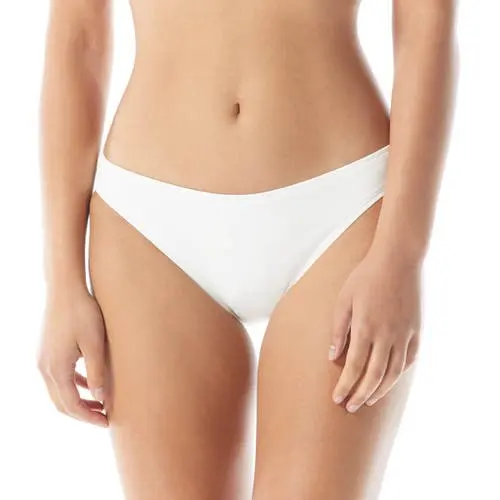Michael Kors Classic Bikini Bottom - White