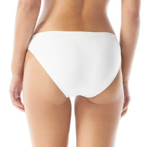 Michael Kors Classic Bikini Bottom - White