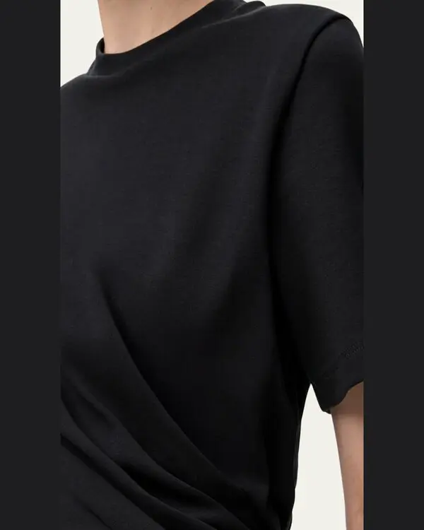 Loewe Short-sleeve Draped Twisted T-shirt
