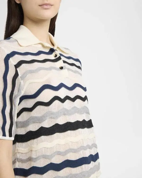 Bottega Veneta Striped Knitwear Top - Cloth