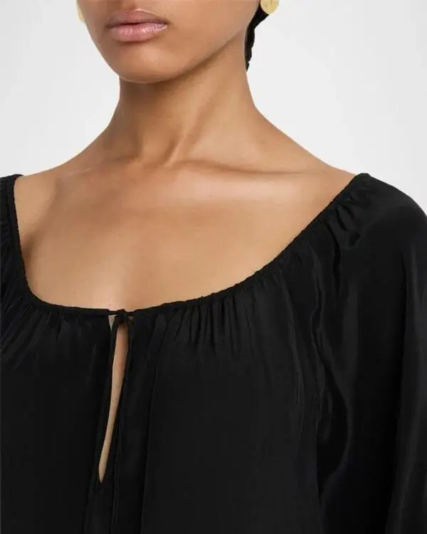 BY MALENE BIRGER Lauren Viscose-silk Shift Dress