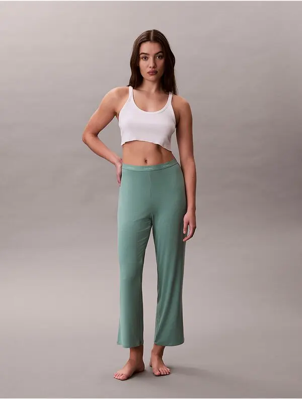 Calvin Klein Ultra Soft Modal Pant - Charming Green