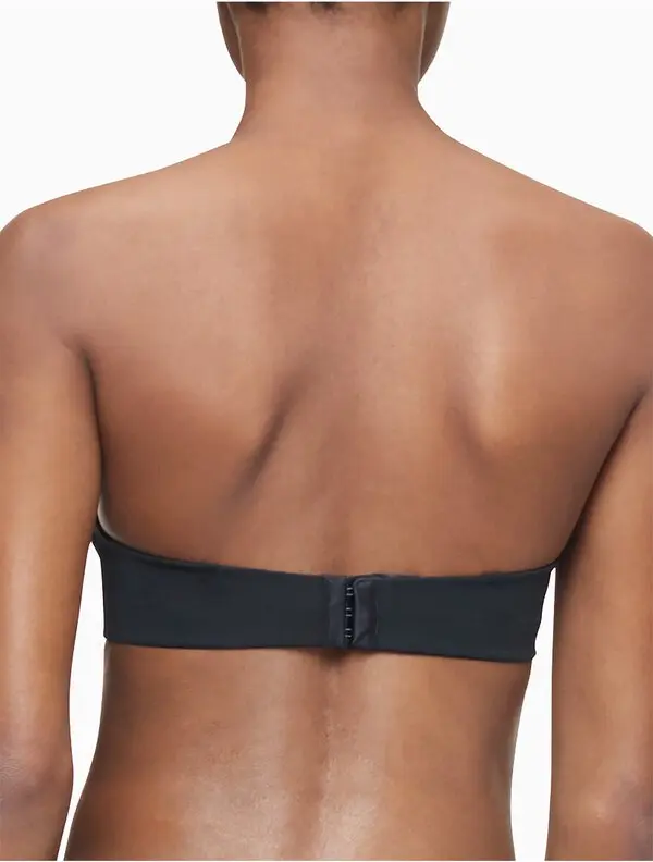 Calvin Klein Strapless Push-up Bra - Black
