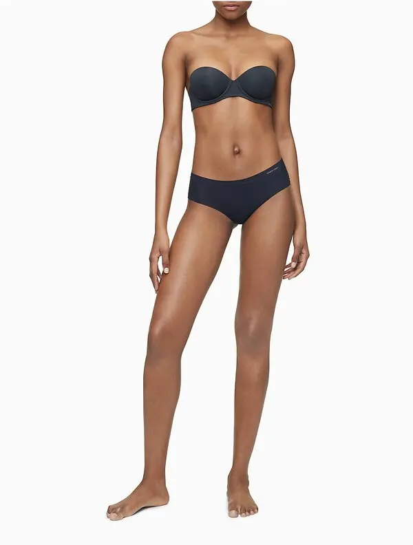 Calvin Klein Strapless Push-up Bra - Black