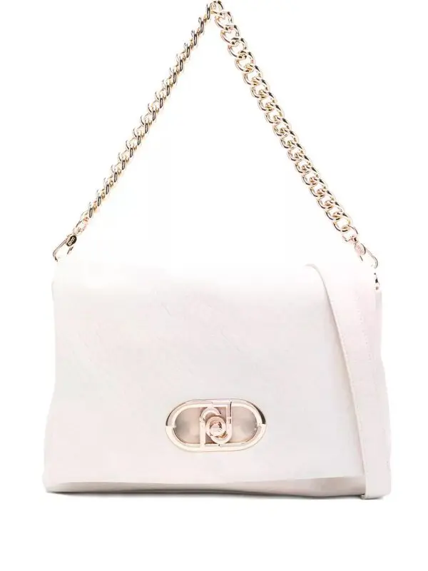 Liu Jo Large Lapuffy Shoulder Bag - Neutrals