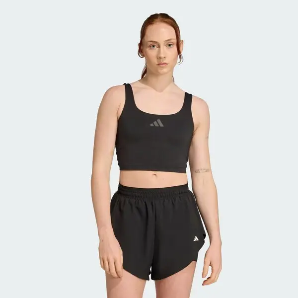 Adidas Power Light Support Bra Tank - Black