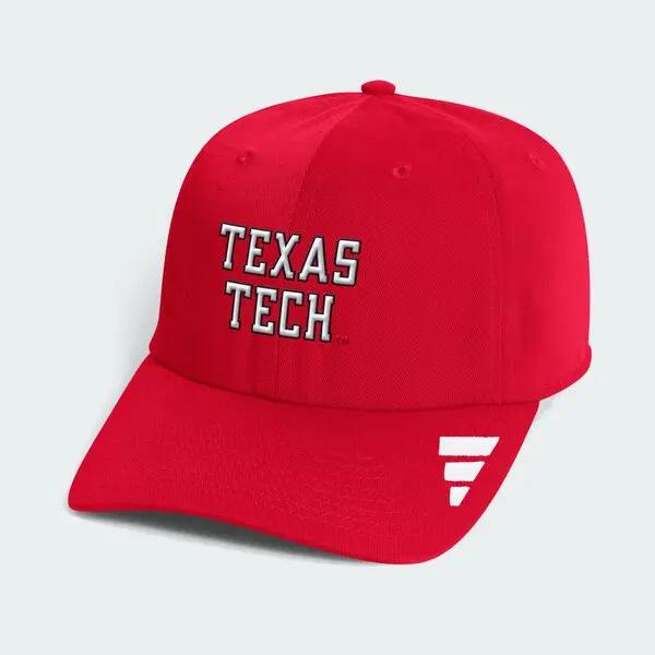 Adidas Texas Tech Slouch Adjustable Cap - Team Power Red / Grey Six / Multi / Ncaa-txt-766