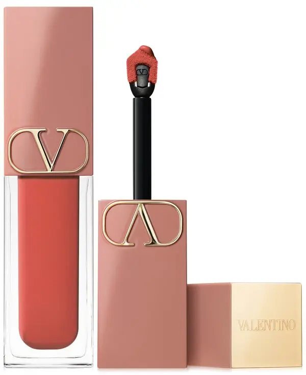 Valentino Garavani Beauty Liquirosso Soft Matte Liquid Lipstick & Blush - New 409a Coral Sunset