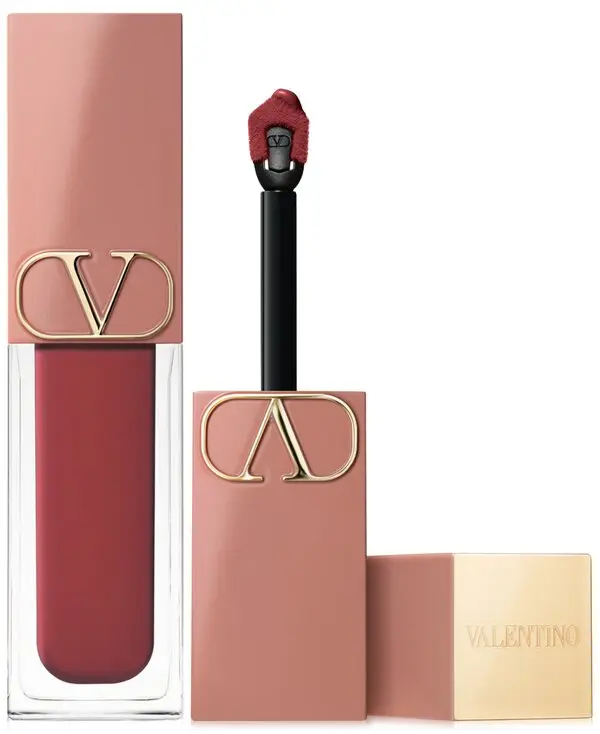 Valentino Garavani Beauty Liquirosso Soft Matte Liquid Lipstick & Blush - New 500r Plum It Up