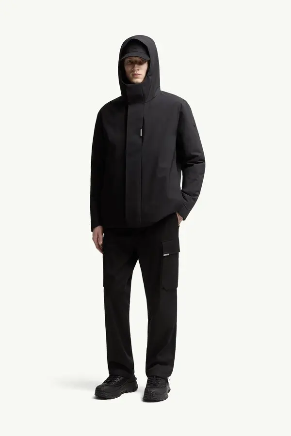 Moncler Gatillier Hooded Down Jacket - Black | Editorialist