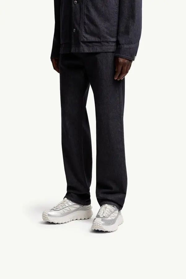 Moncler Trailgrip Gtx Leather Sneakers