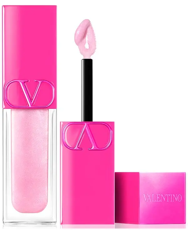 Valentino Garavani Puffer Complex Lip Plumper Gloss - 300r In My Glowing Area