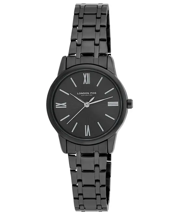 London Fog Waverly Alloy Watch - Black