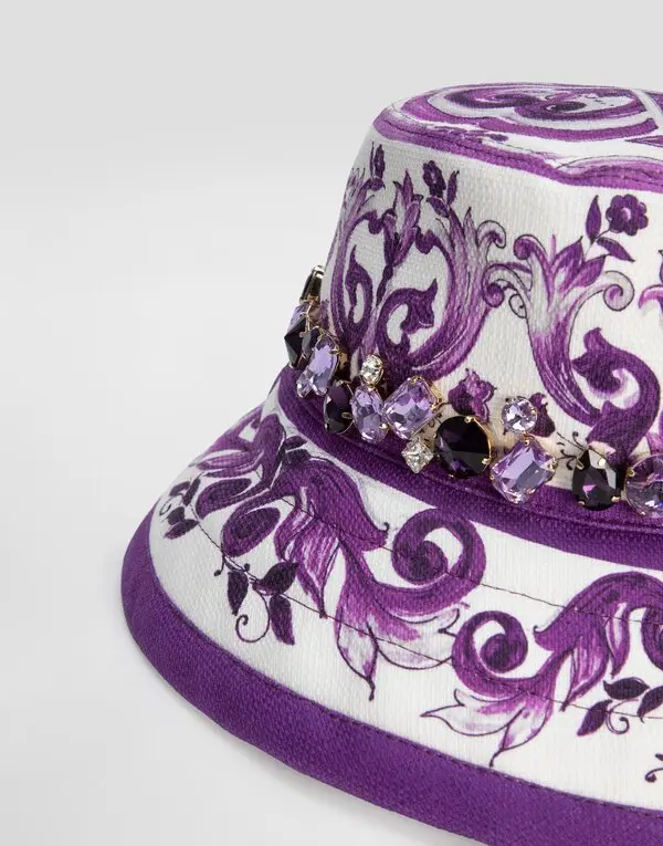 Dolce & Gabbana Majolica-print Bucket Hat - Multicolor