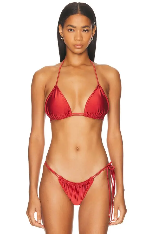 BANANHOT Seychelle Bikini Top - Crimson