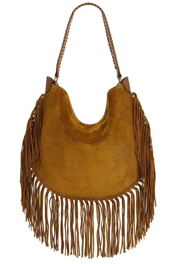 Isabel Marant Étoile Oskan Hobo Soft Bag - Cognac