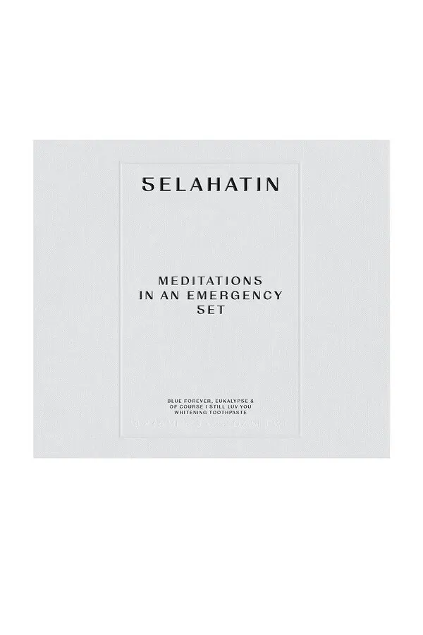 SELAHATIN Meditations In An Emergency Toothpaste Set - N,a
