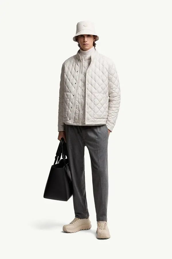 Moncler Oise Diamond-quilted Down Jacket