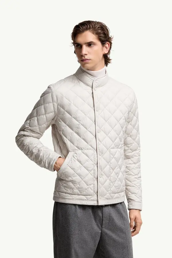 Moncler Oise Diamond-quilted Down Jacket