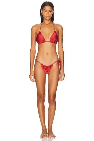 BANANHOT Seychelle Bikini Bottom - Crimson