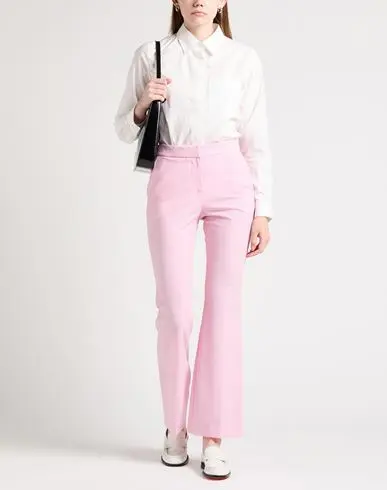 LARDINI Flared High-waisted Pants - Pink