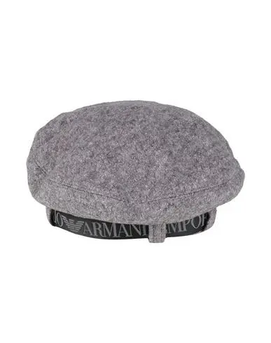 Emporio Armani Bouclé Beret - Grey
