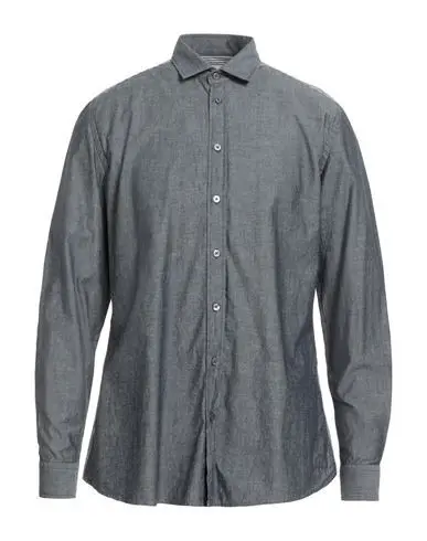 MESSAGERIE Patrizio Piscaglia Shirt Size Cotton - Grey