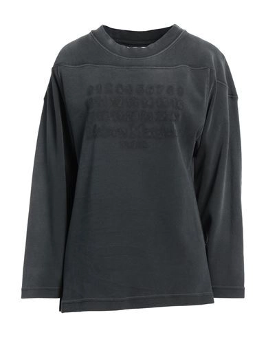 MAISON MARGIELA Sweatshirt In Charcoal Cotton